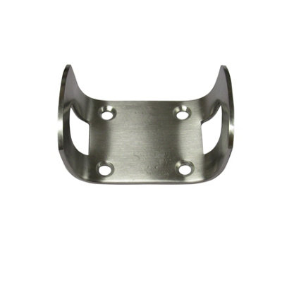 Garage Door Drop Bolt 18" (Stainless Steel Floor Ground Stable Catch)