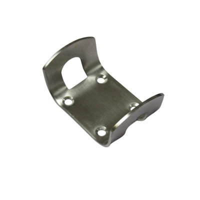 Garage Door Drop Bolt 18" (Stainless Steel Floor Ground Stable Catch)