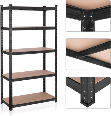 Garage Shelving, 5-Tier Storage Rack, Storage Organizing Rack, Shelving ...