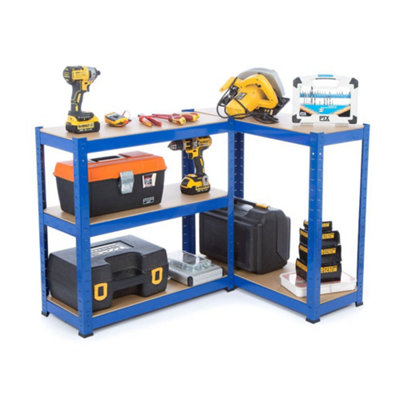 Garage Shelving Units / Racking 5 Levels 1500mm H x 750mm W x 300mm D