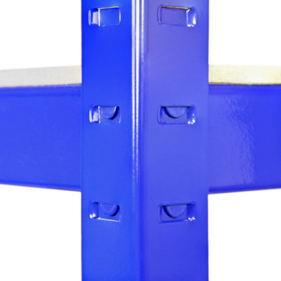 Garage Shelving Units Storage x 4 Bays Metal Racking Units Bays Steel ...