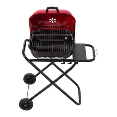 Garden 18.5 Inch Portable Folding Stainless Steel Barbecue Charcoal BBQ ...