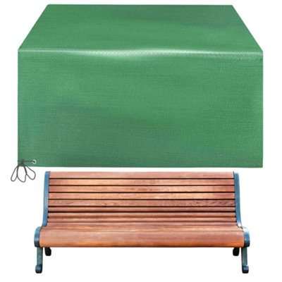 Garden Bench Cover 3 Seater Waterproof 162 x 66 x 90 cm Garden ...