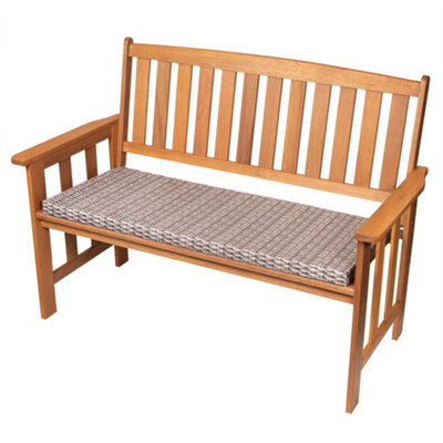 Garden Bench Cushion Outdoor 2 Seater Patio Furniture Seat Pad Water ...
