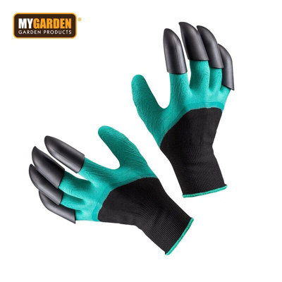 Garden Claw Gloves with Digging and Planting Claws