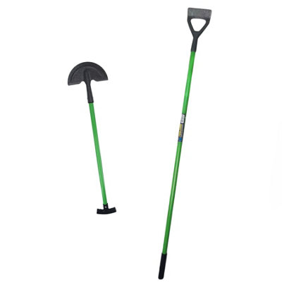 Garden Draw Hoe and Grass Lawn Border Edger Edging Cutting Gardening ...