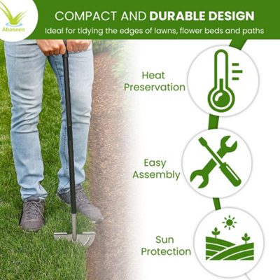 Garden Edger Lawn Tool Heavy Duty Half Moon Edgers for Landscaping