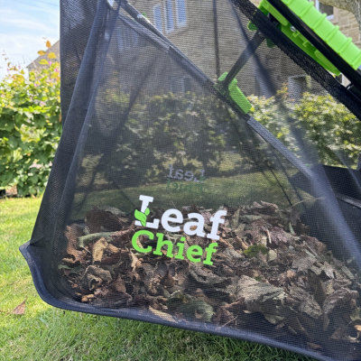 Garden Force Leaf Chief- Push Leaf and Grass Collector