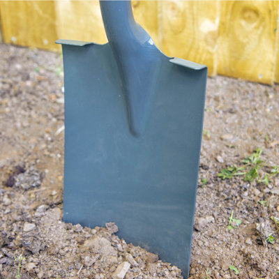 Garden Fork & Spade Set with solid forged carbon steel with Steel ...