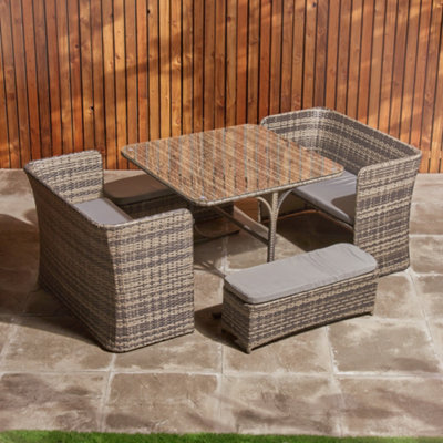 Rattan cube table only store