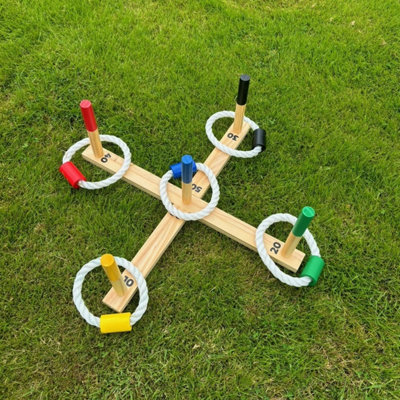 Garden Games Ring Toss Family Outdoor Play Party Bonding Lawn Kids Fun ...