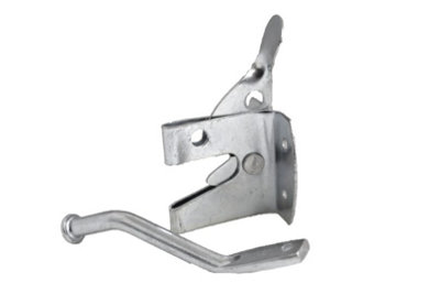 Garden Gate Pack 2x 10" Tee Hinges Auto Gate Latch Return Spring Side ...