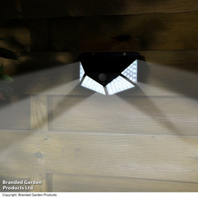 Garden Gear 100 LED Solar Motion Sensor Light: Energy-Efficient ...