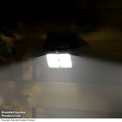 Garden Gear 112 LED Motion Sensor Solar Powered Light Weatherproof ...