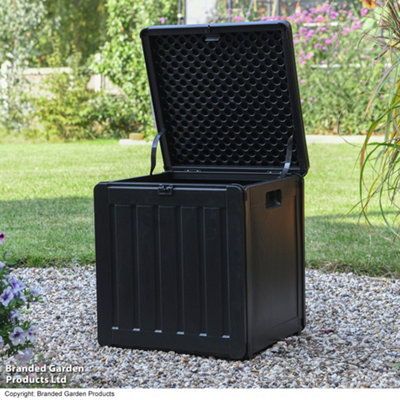 Garden Gear Storage Box 75 Litre Capacity Cushion Deck Box Waterproof