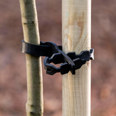 Garden Gear Supersoft Tree Tie 600x22mm Rubber Adjustable Support ...