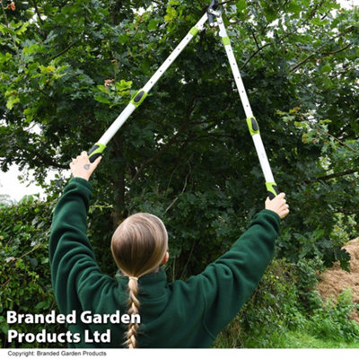 Garden Gear Telescopic Bypass Lopper Effortless 4.5cm Carbon Steel ...