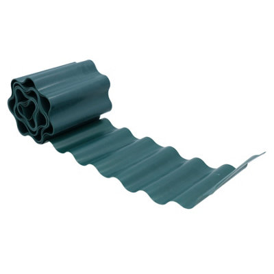 Garden Grass Lawn Border Edging Flexible Plastic Roll Path 6m (20 feet ...