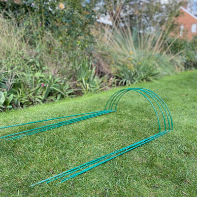 Garden Hoop Plant Bow Support System 52cm x 90cm (Pack of 4)
