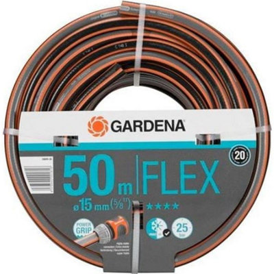 Garden hose 50m length 15mm diameter anti kink and nondeforming