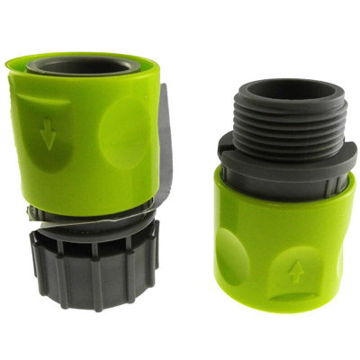 Garden Hose Connectors Fittings Universal Standard Hozelock Compatible ...