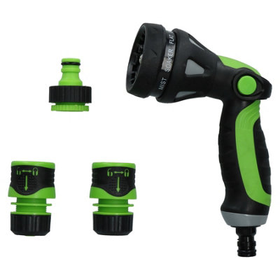 Garden Hose Tap Connector Accessory Fittings Water And 8 Function ...