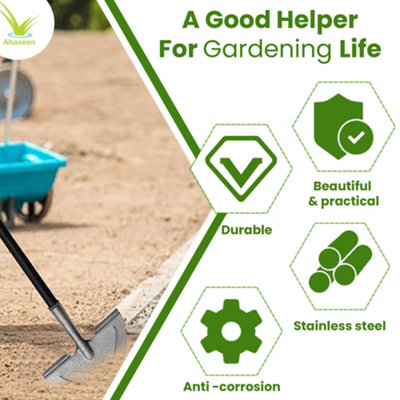Garden Lawn Edger Half Moon Hand Tool Edger Heavy Duty Landscape Edging