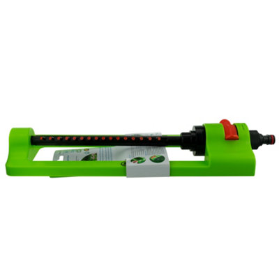 Garden lawn/grass adjustable lawn bar oscillating sprinkler