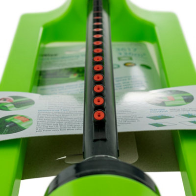 Garden lawn/grass adjustable lawn bar oscillating sprinkler