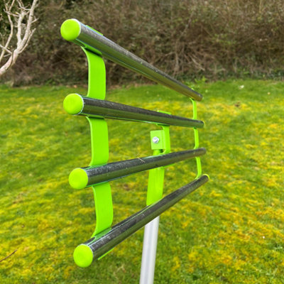 Garden Lawn Levelling Rake Lute with Long Handle