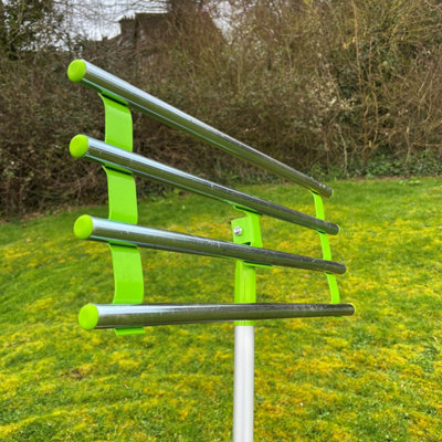 Garden Lawn Levelling Rake Lute with Long Handle