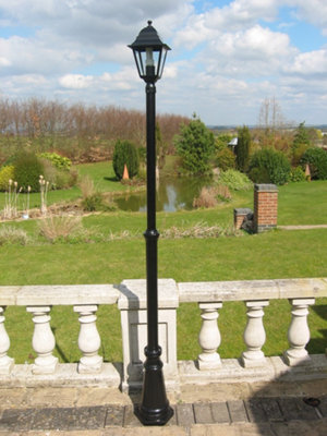 GARDEN MARKET PLACE GARDEN LIGHTING - VICTORIAN STYLE SINGLE HEADED ...