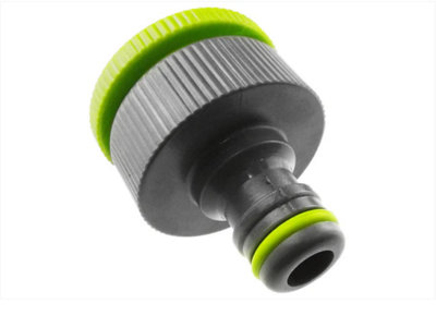 Garden Multi-Size tap Threaded Reducer Adaptor,fits 1" bsp or 3/4" bsp ...