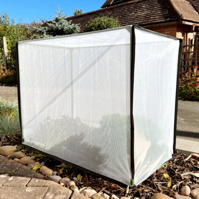 Garden Netting Plant Cover 75x40x60cm H - Fine Mesh Protection Cage for ...
