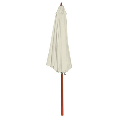 Garden Parasol 300x258 cm Sand White