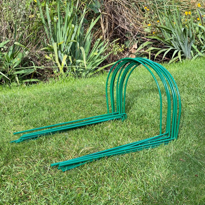 GARDEN PLANT SUPPORT HOOP BOW SYSTEM 30CM X 45CM (PACK OF 10)
