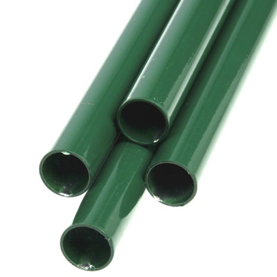 Garden Plant Support Stakes 1.875m (6ft) Pk 8 - Metal Flower Stick ...