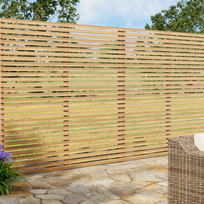 Garden Privacy Fence Panel Decorative Windproof Fence for Yard or Pool ...