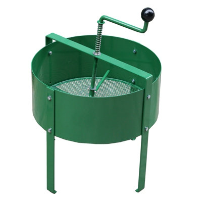 Garden Rotary Soil Sifter Compost Sieve Large 18 Litre Earth Riddle ...