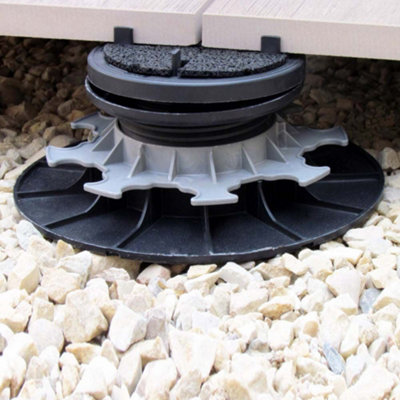 Garden Self Levelling Adjustable Pedestal - Tile Riser - Paving Tile ...