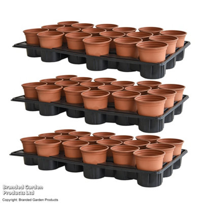 Garden Shuttle Tray Professional x3 and Pots x54 set Perfect Starter ...