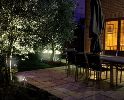 Garden Spike Light Outdoor Ground Spike Light IP65 Adjustable Head ZLC086S