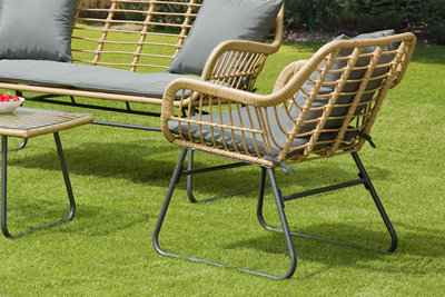 Argos bamboo garden set store