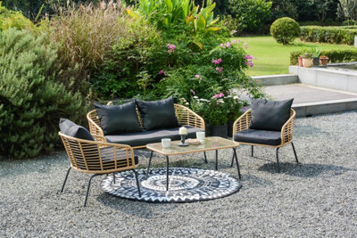 Garden Store Direct Juliet Wicker Rattan Outdoor Lounge Set