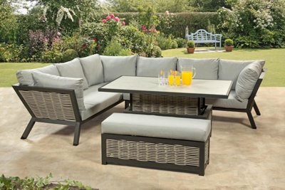 Garden Store Direct Marlborough Corner Lounge and Dining Set
