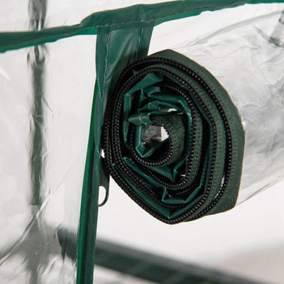 Garden Store Direct Outdoor Garden Grow House With Clear PVC Cover ...