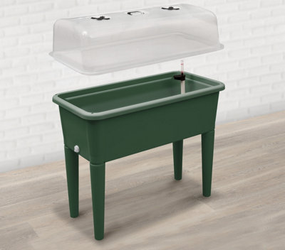 Garden Store Direct Raised Bed Grow Table XXL with Grow Lid & Self ...