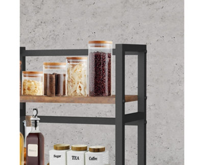 Garden Store Direct Rustic 2 Tier Kitchen Cupboard Organiser