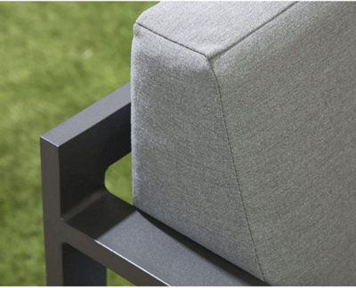 Garden Store Direct Sydney Aluminium Large Corner Lounge Set with Built ...