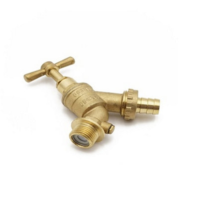 Garden Tap 1/2" Hose Union Bib Tap with check valve outdoor Garden Tap